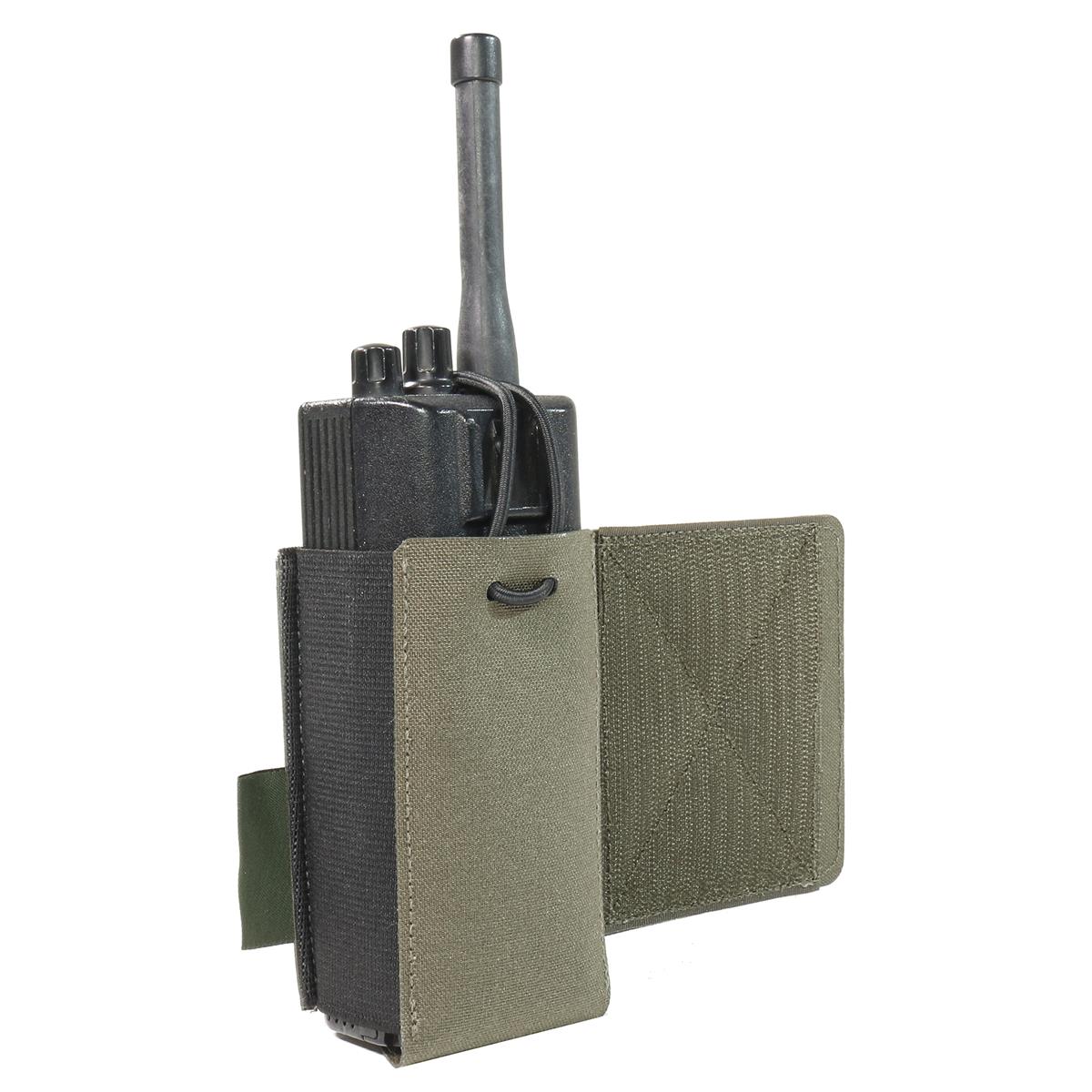 Warrior Assault Systems Laser Cut Wing Velcro Adjustable Radio Pouch ...