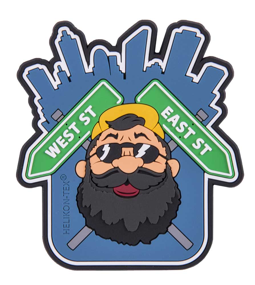 Helikon Tex Beardman URBAN Patch - PVC | FUN Patches | Abzeichen | BEST protection GmbH