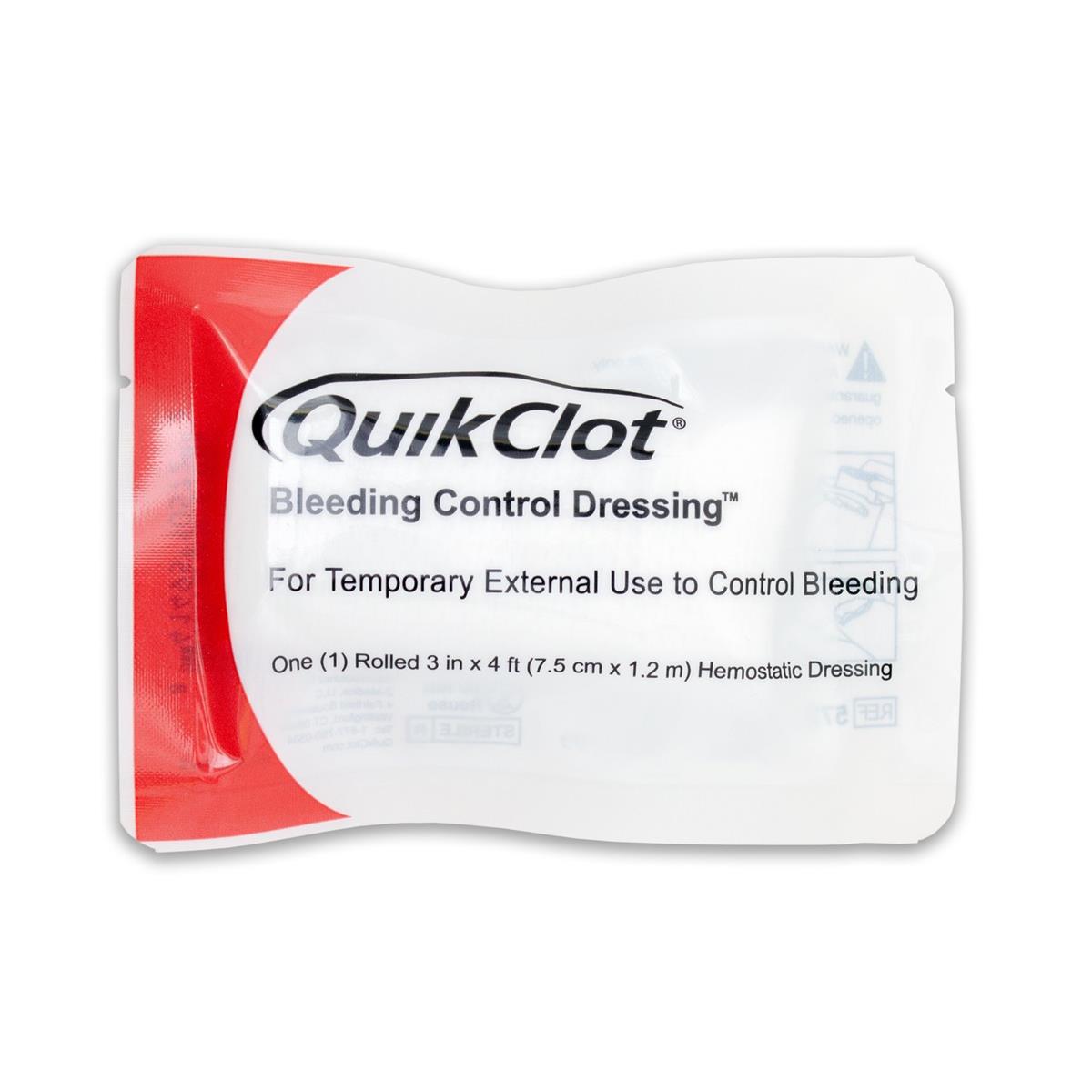 Quickclot Bleeding Control Dressing Wundkompresse | Verbandsmaterial ...