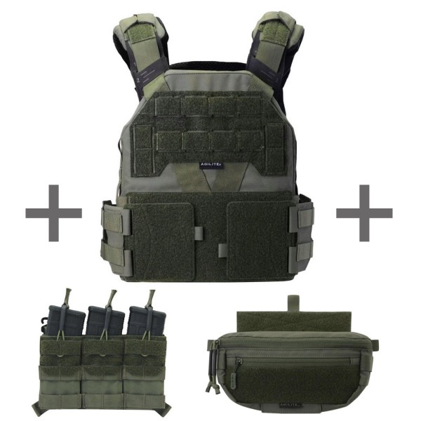 Bundle AGILITE K-Zero Plate Carrier Bundle | Plate Carrier | Plate ...