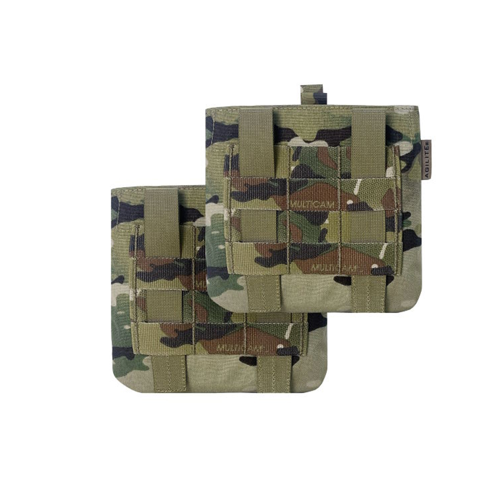 Bundle AGILITE Flank Side Plate Carrier inkl. 2x Weichballistik NIJ L3A ...