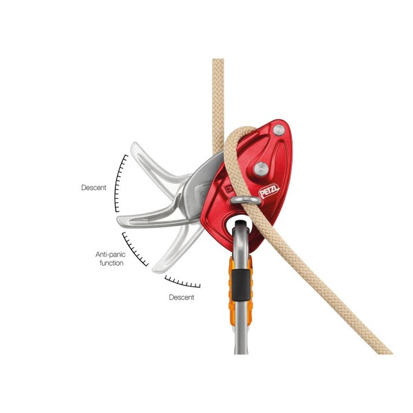PETZL EXO EASHOOK | Abseilsysteme | Ausrüstung | BEST protection GmbH